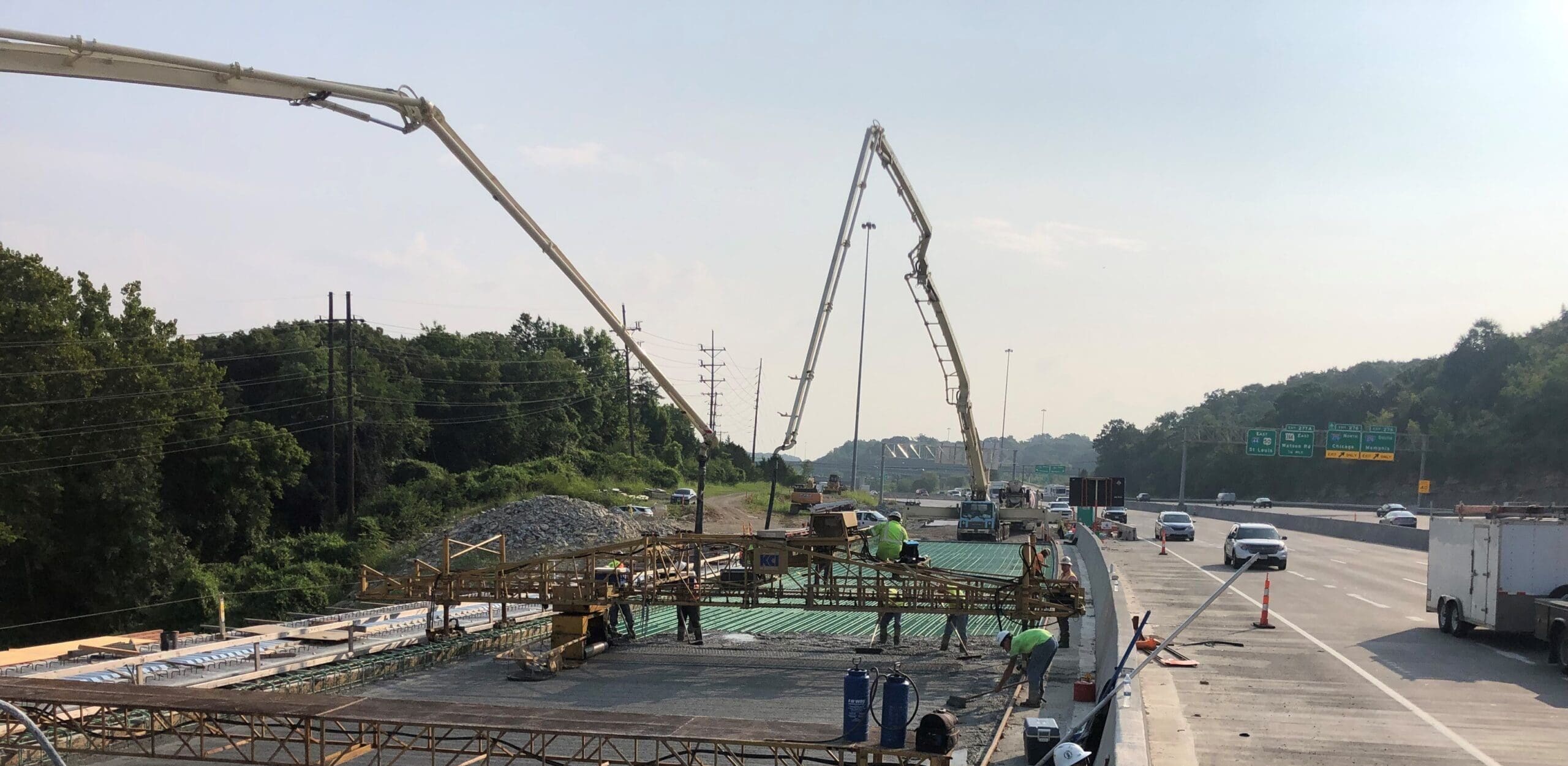 I-44 Bridges over Meramec River- KCI ConstructionKCI Construction
