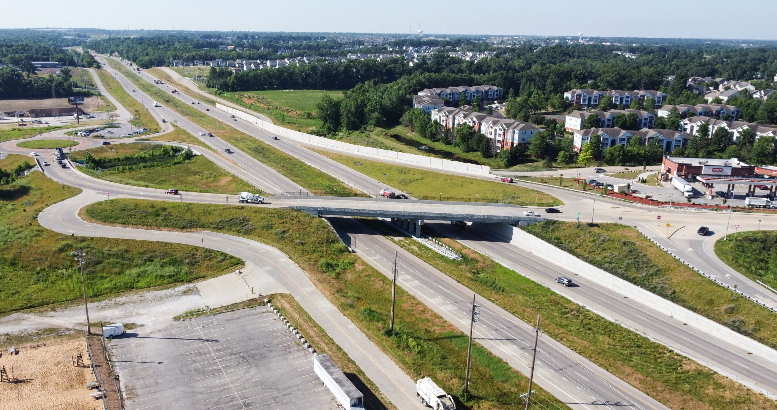 Route 61 Interchange at P & Piney | KCI Construction
